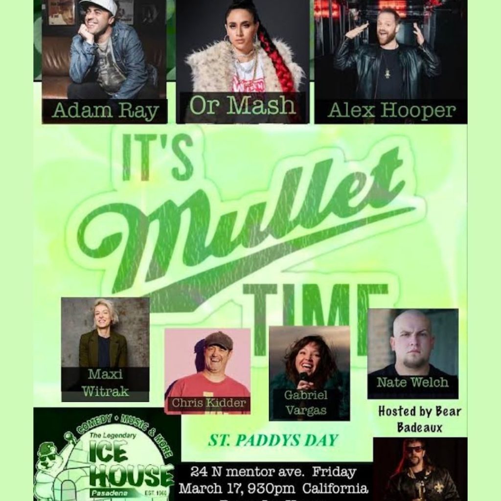 Ice House Comedy: It's Mullet Time » Playhouse Village Association