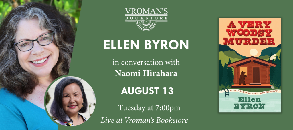 Vroman's Bookstore: Ellen Byron, in conversation with Naomi Hirahara ...